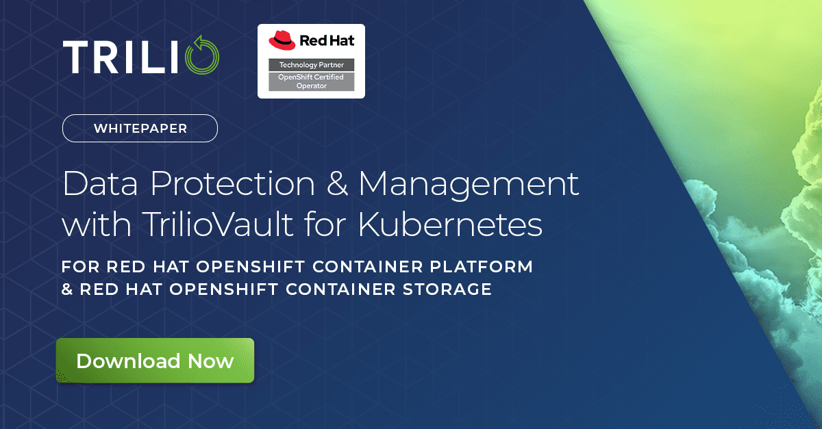 Data Protection for Kubernetes for OpenShift Container Platform and ...